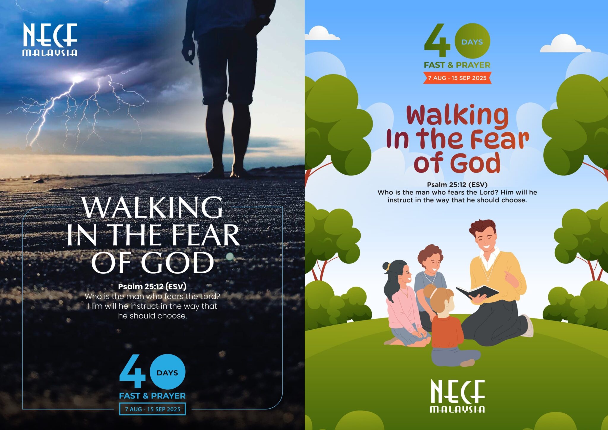 NECF 40-Day Fast and Prayer - “Walking in the Fear of God.” • 吉隆坡非拉铁非教会 ...
